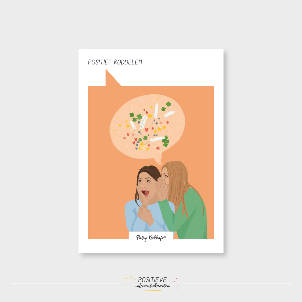 Instructiekaart Positief roddelen | Attitude & Mindset